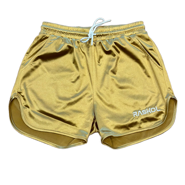 RASKOL GOLD SILK SHORTS (LIMITED EDITION) – Raskol Apparel