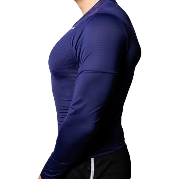 RASKOL LONG SLEEVE MUSCLE TEE (PURPLE LIMITED EDITION) *Read Sizing Ch ...